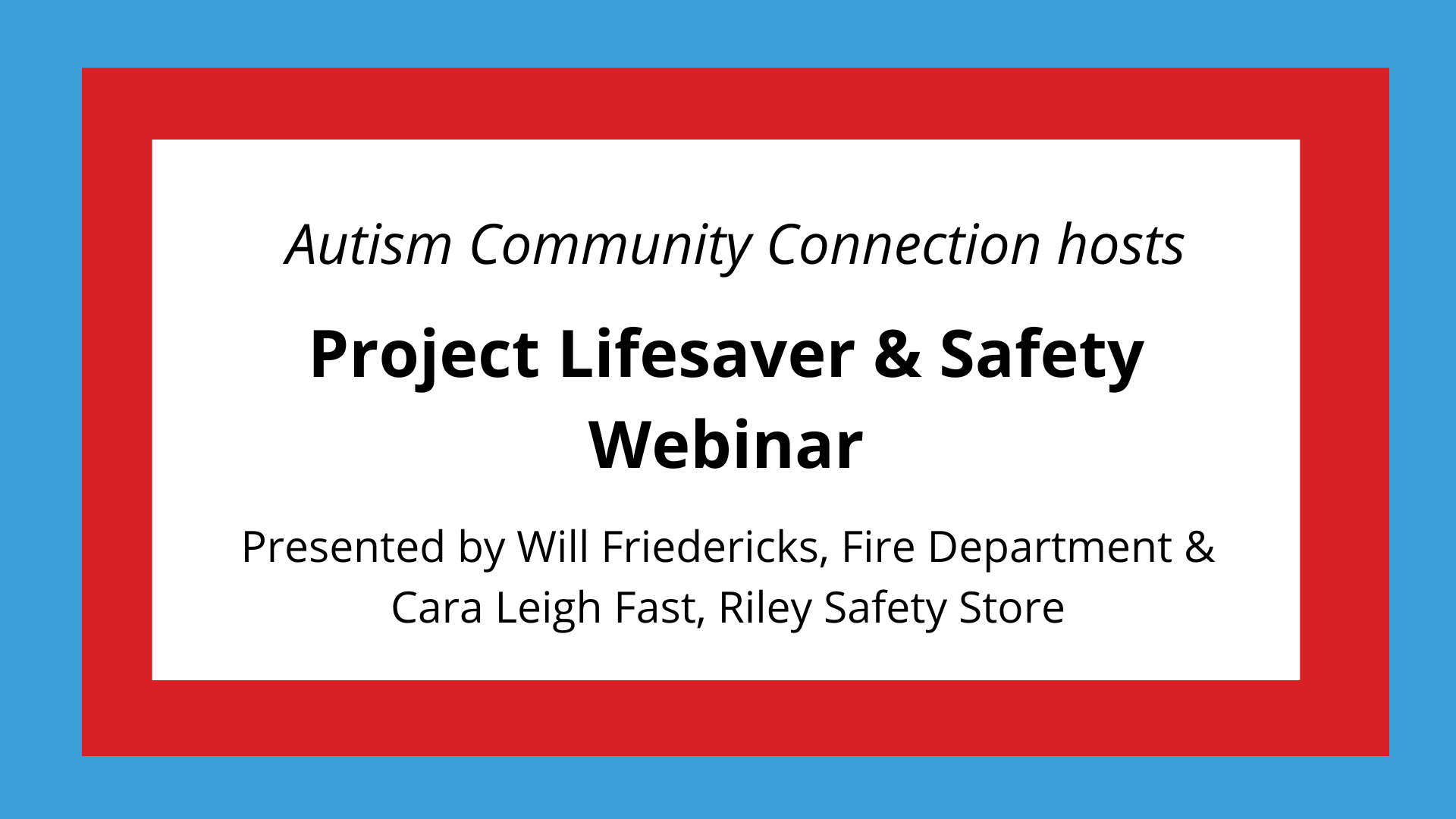 ACC Webinars - Autism Community Connection : Autism Community Connection